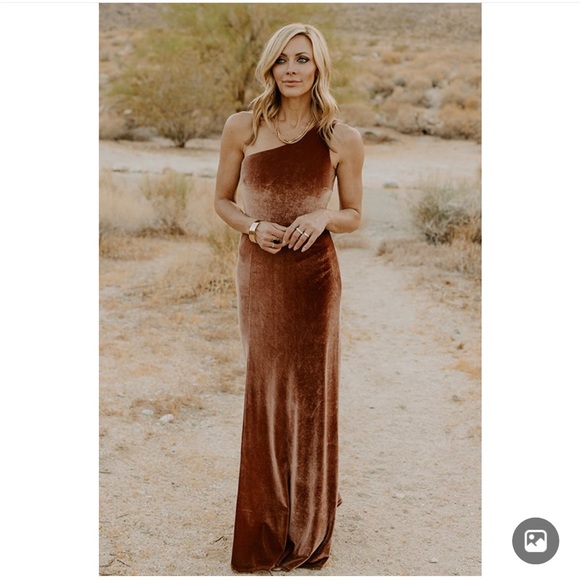 Baltic Born | Dresses | Baltic Born Tatiana Velvet Bronze | Poshmark